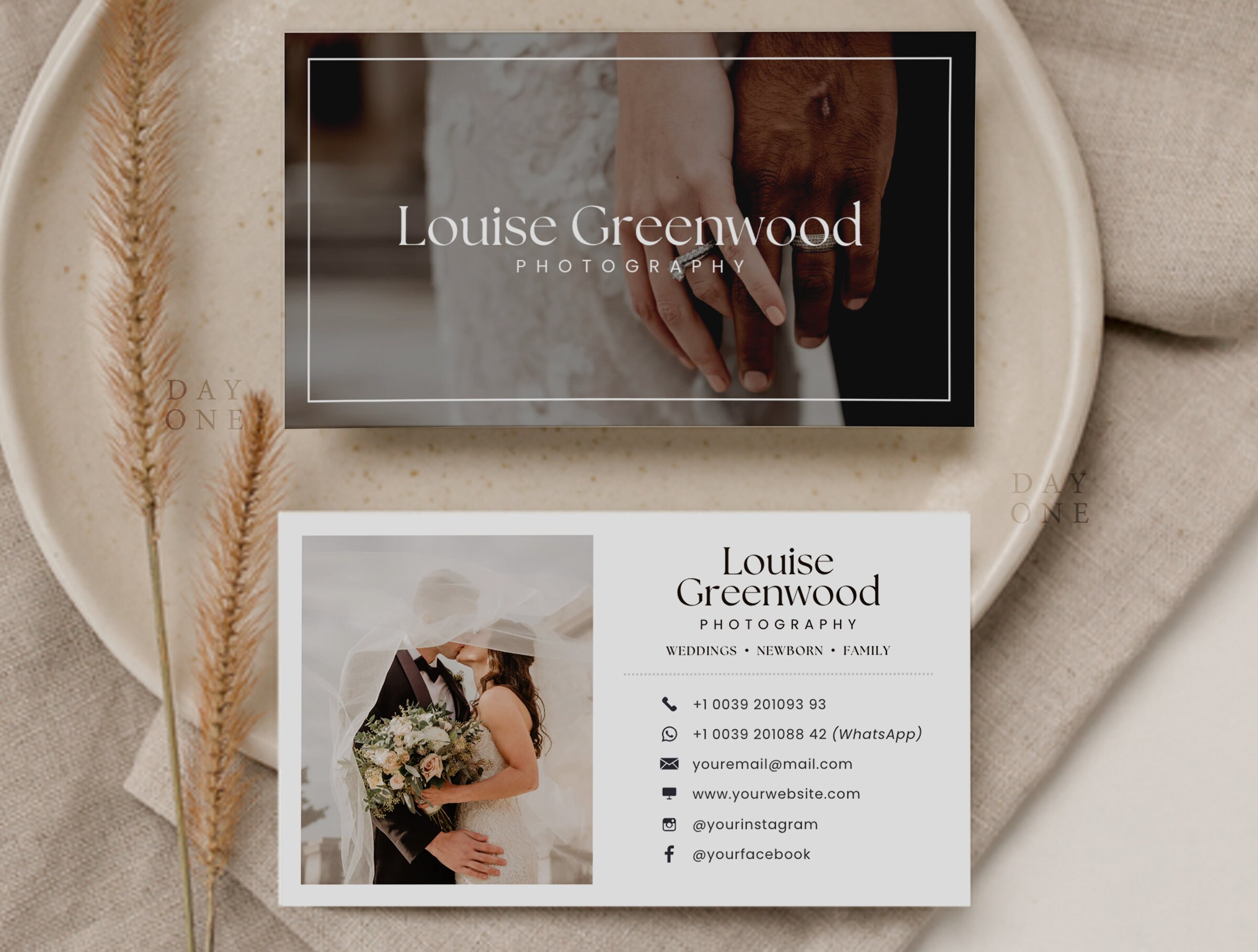 Business Cards Examples Photography