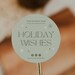 Printable Business Holiday Stickers, Custom Branded Packaging, Editable ...