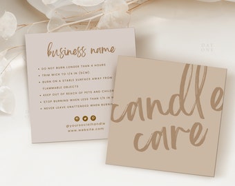 Printable Boho Business Card Canva Template Editable - Etsy UK