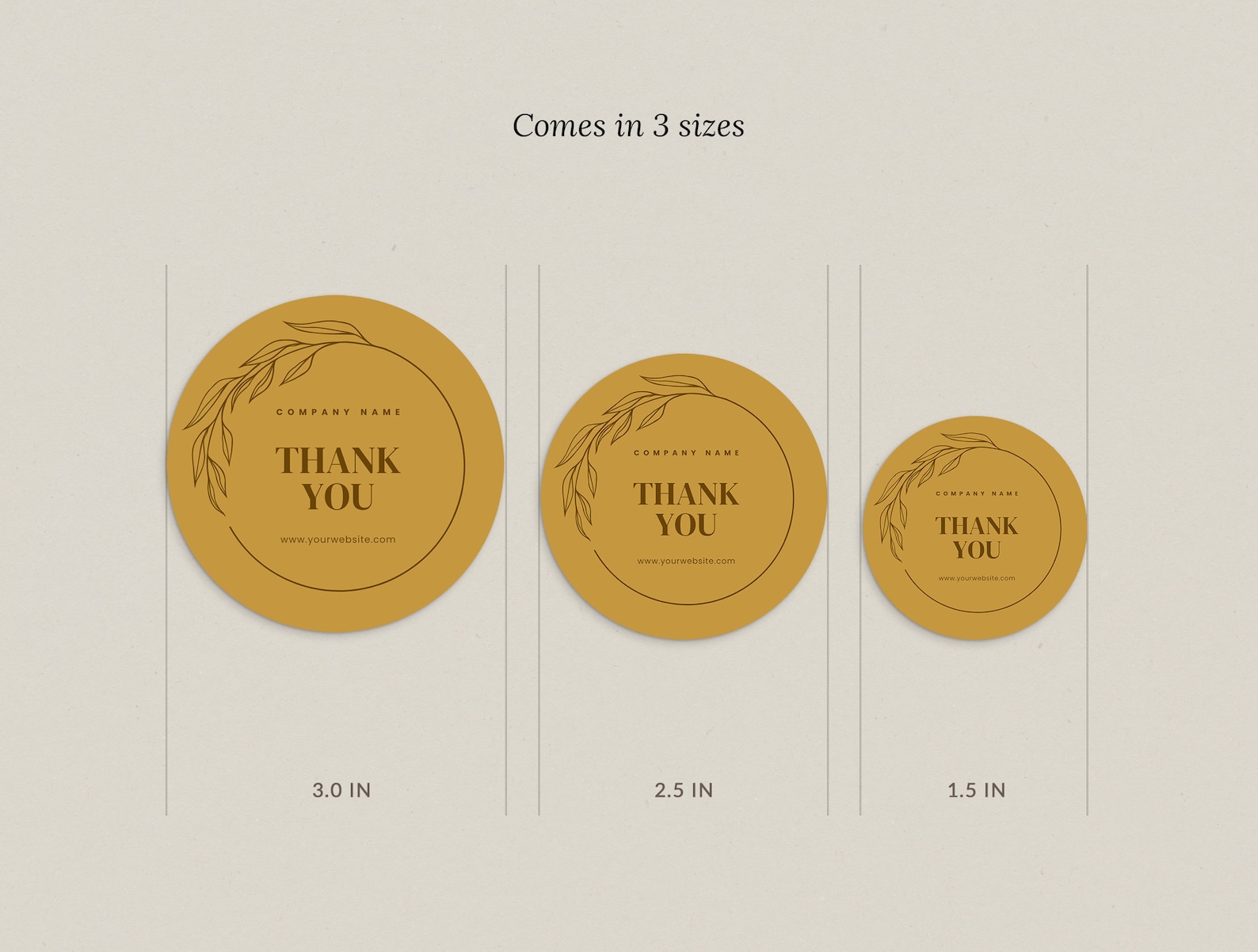 Editable Boho Aesthetic Labels for Canva Printable Business - Etsy