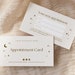 Printable Booking Reminder Template Canva, Editable Appointment Card ...