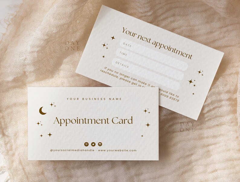 Printable Booking Reminder Template Canva Editable - Etsy