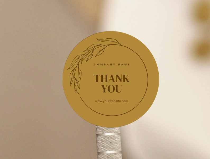 Editable Boho Aesthetic Labels for Canva Printable Business - Etsy