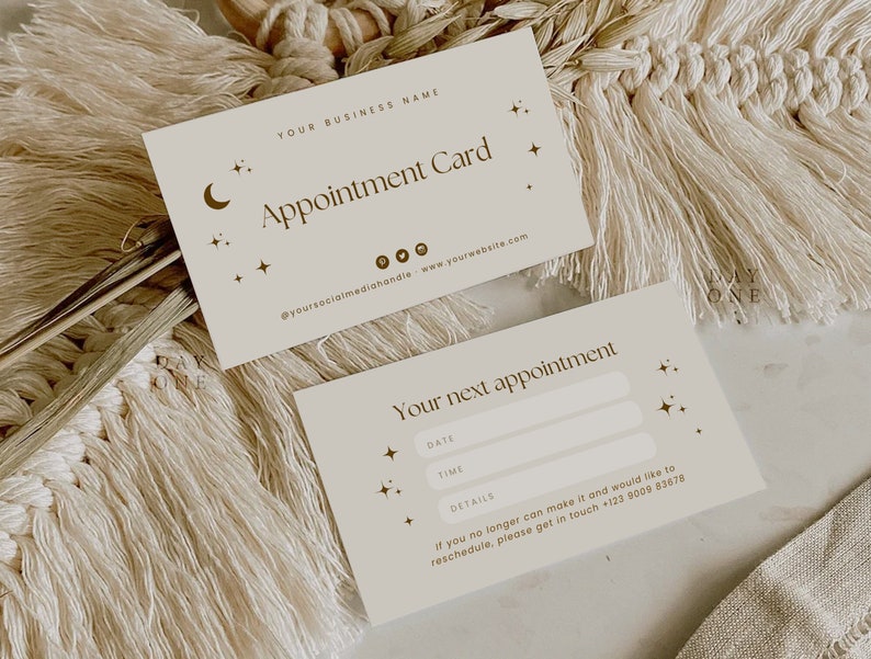 Printable Booking Reminder Template Canva Editable - Etsy