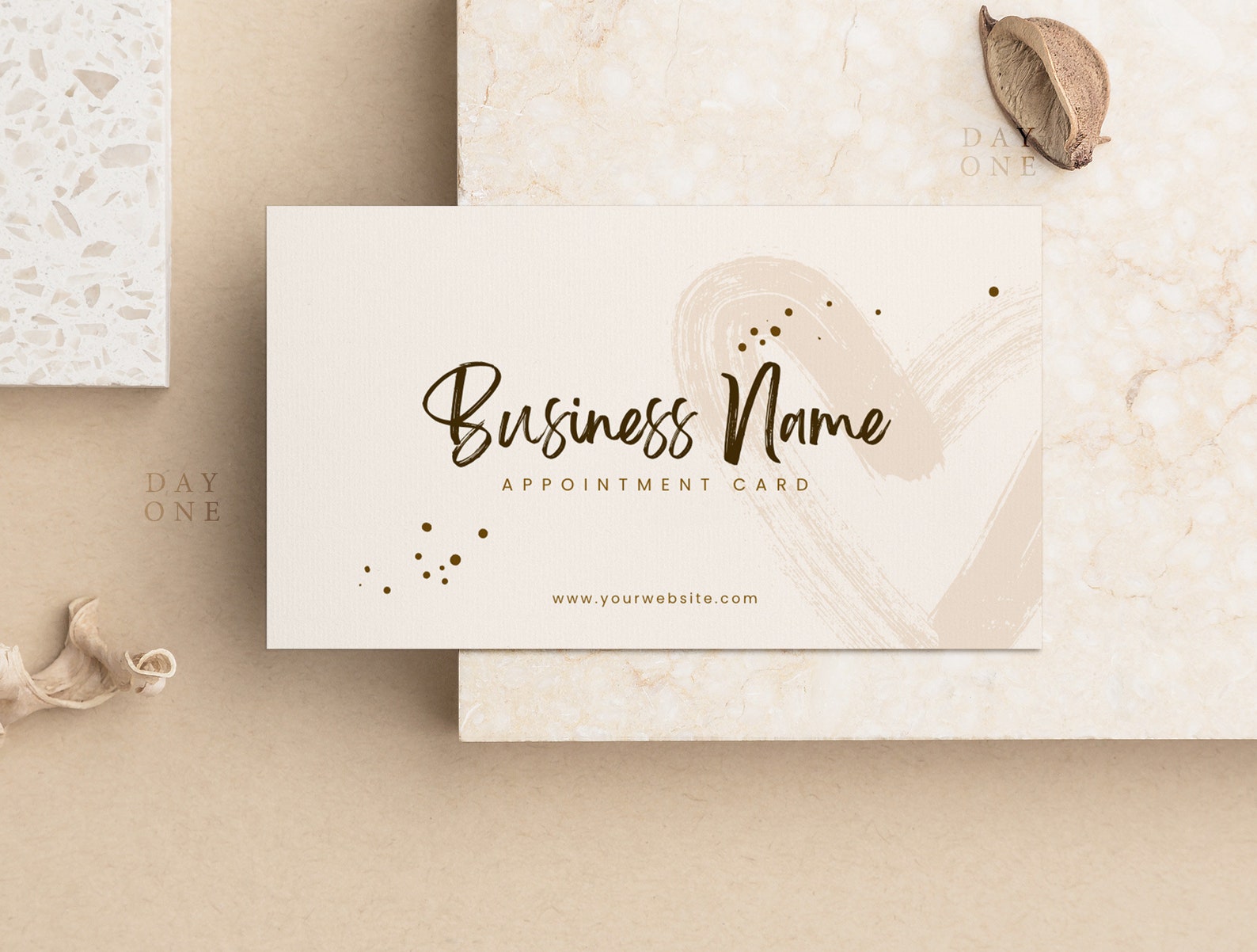 Editable Appointment Card Canva, Printable Booking Reminder Template ...