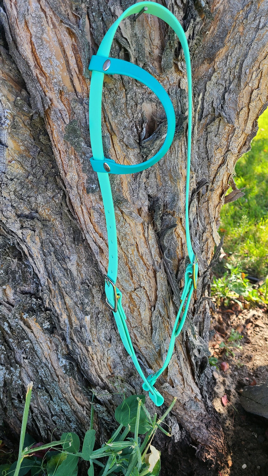 Biothane Horse Single Ear Band Headstall Western Custom Headstall ...