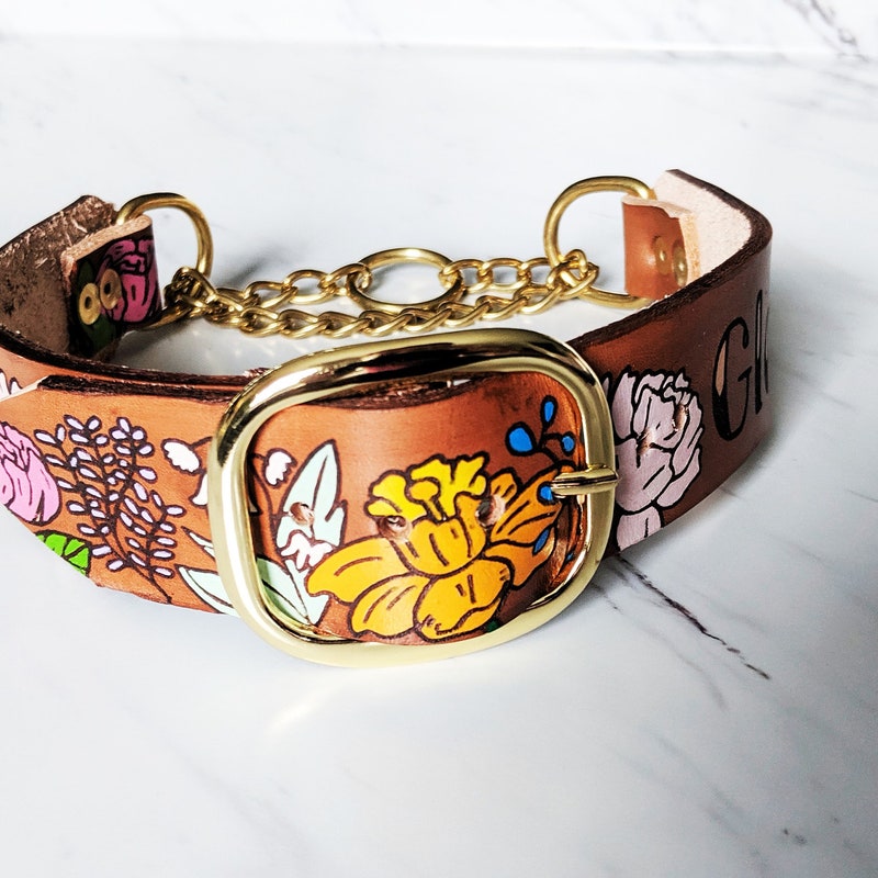 Dog Chain Collar - Etsy