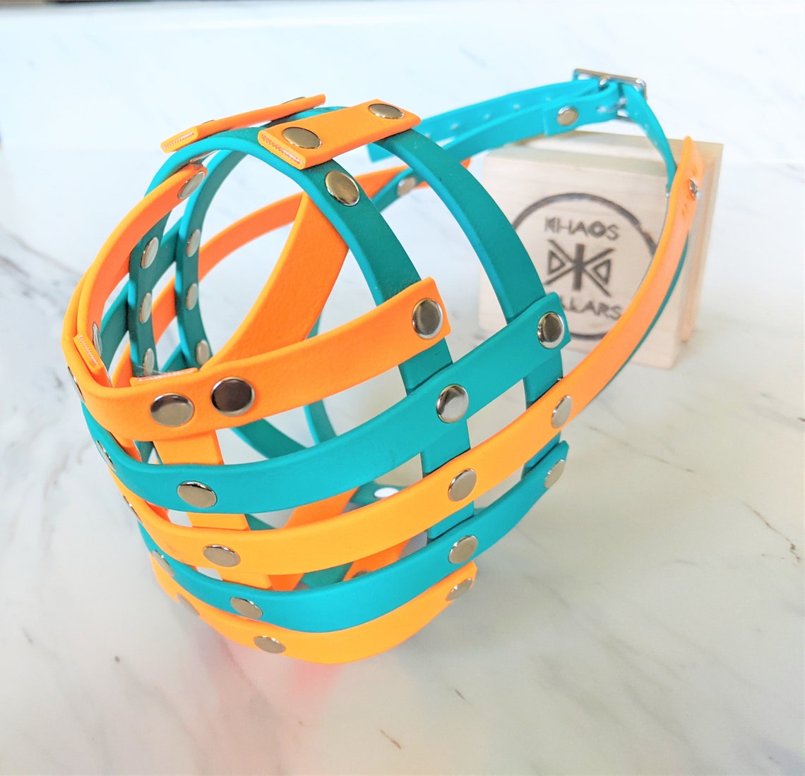 Biothane Basket Dog Muzzle Open Nose Adjustable Extra | Etsy Canada