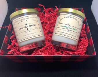Candle gift basket | Etsy