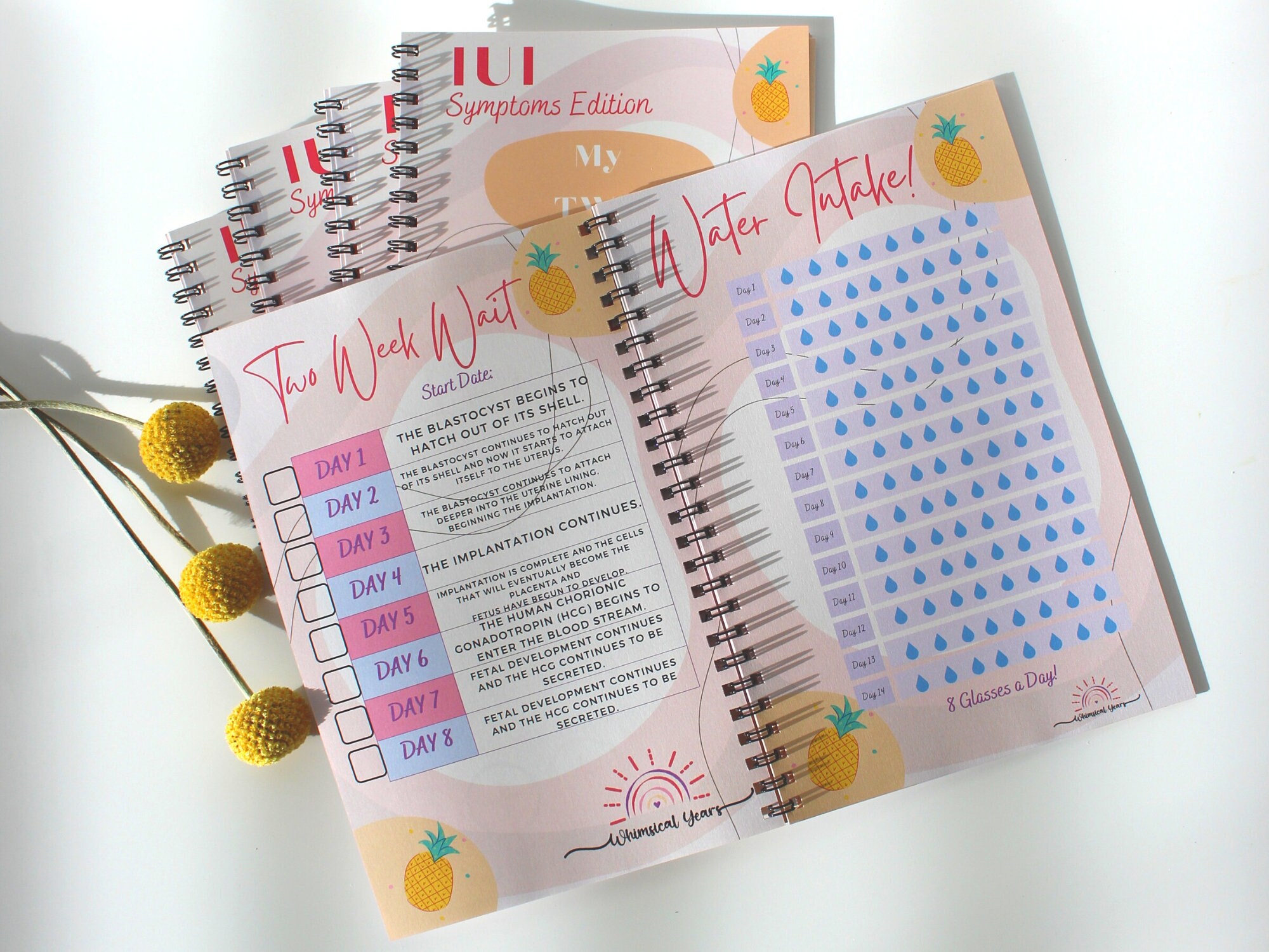 IVF/IUI Two Week Wait Survival Journal for Fertility Journey - Etsy