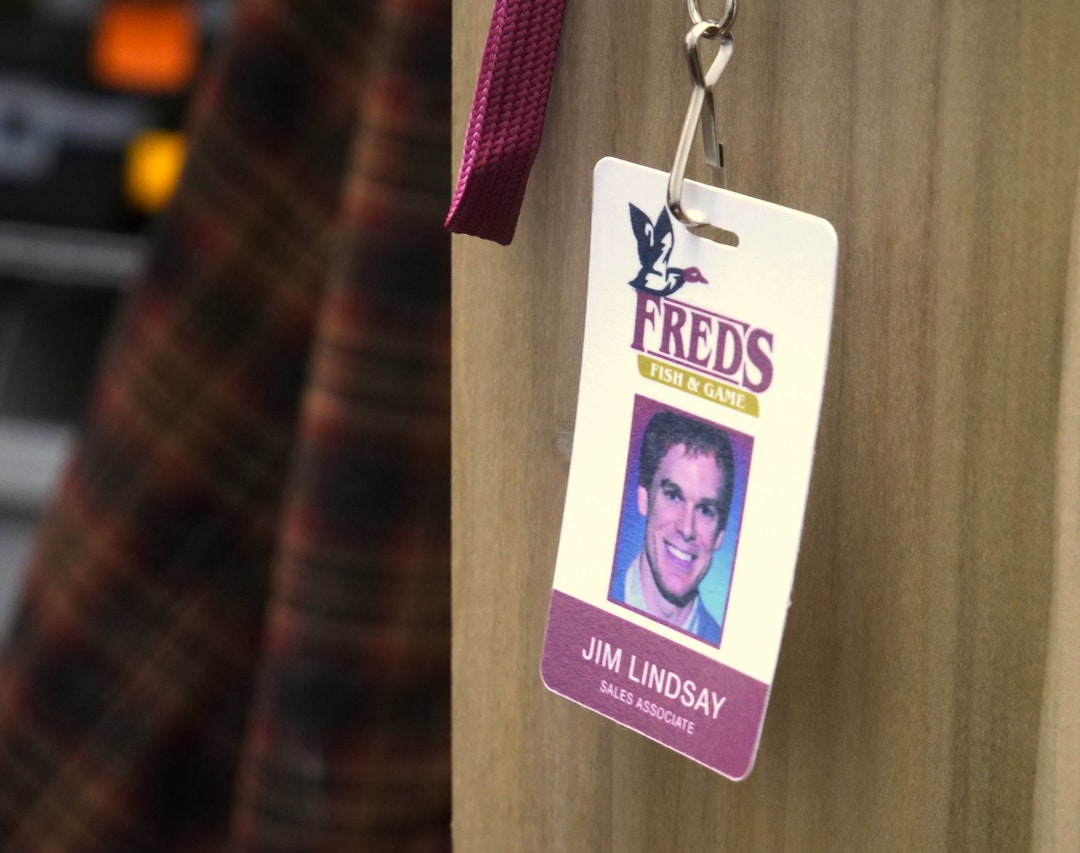 Jim Lindsay ( Dexter ) Employee Badge Dexter New Blood - Etsy