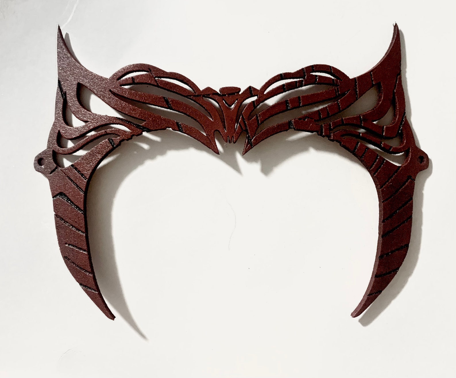 Scarlet Witch Crown. Dark Scarlet Witch Tiara. Multiverse - Etsy