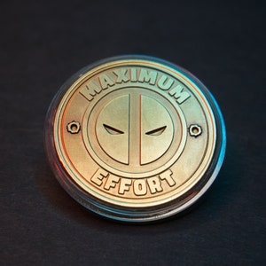 Deadpool "messiah" Inspired by Deadpool and Wolverine. Large, 1.57 Inch ...