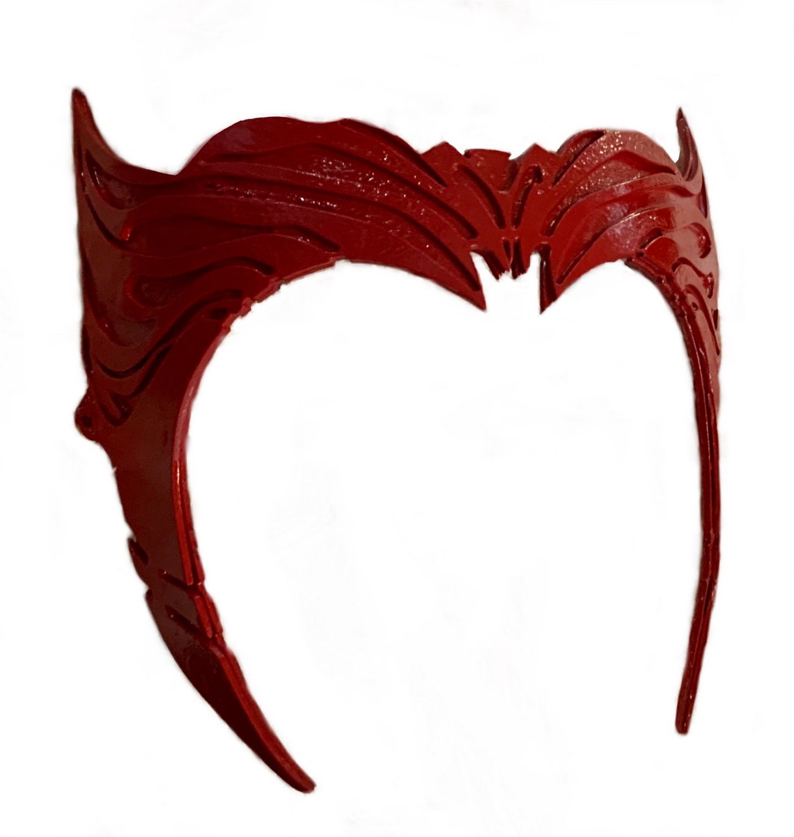 Scarlet Witch Tiara. Deep Scarlet Witch Headpiece. - Etsy