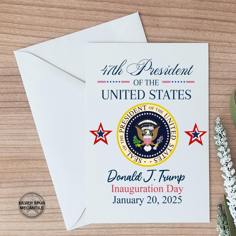 Trump Greeting Card - Etsy