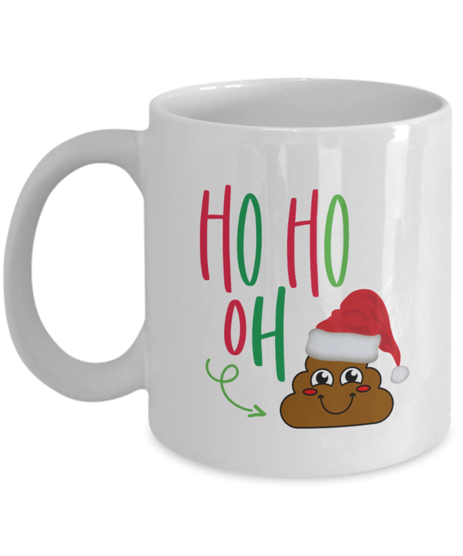 Well Shit Mug Funny Santa Poop Mug White Elephant Gift Mug - Etsy