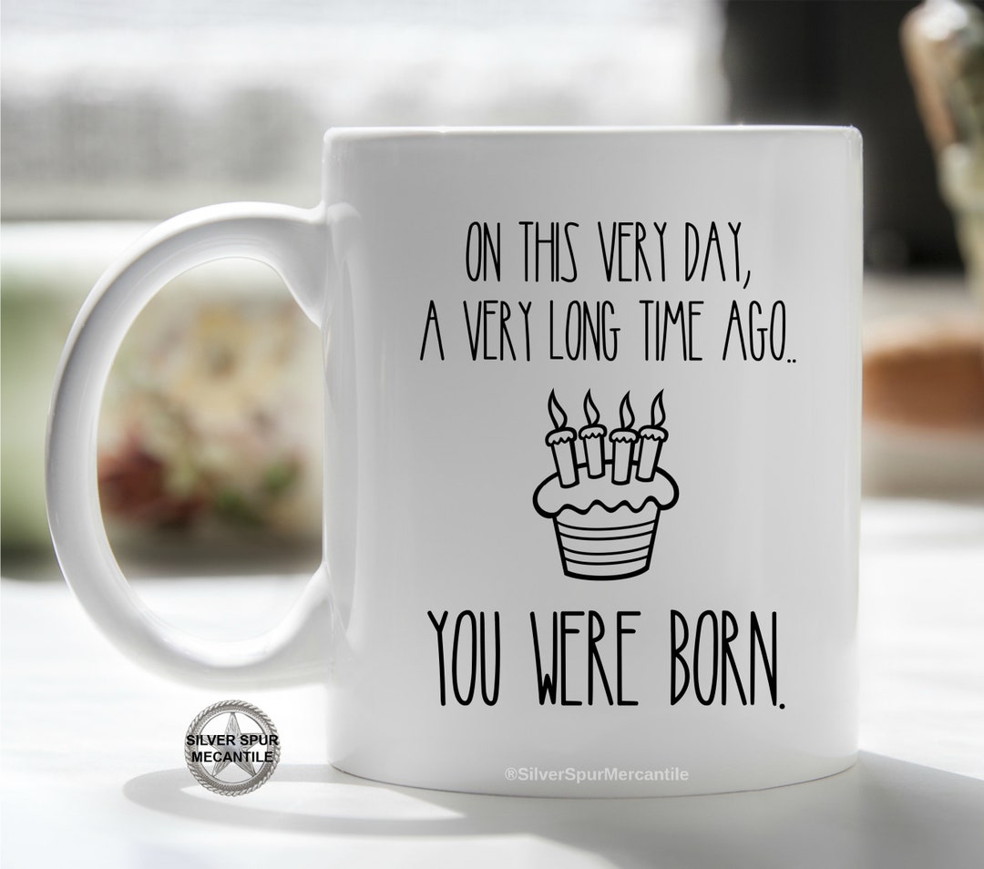 Happy Birthday Mug, Funny Birthday Gift, Birthday Gift for Coworker ...