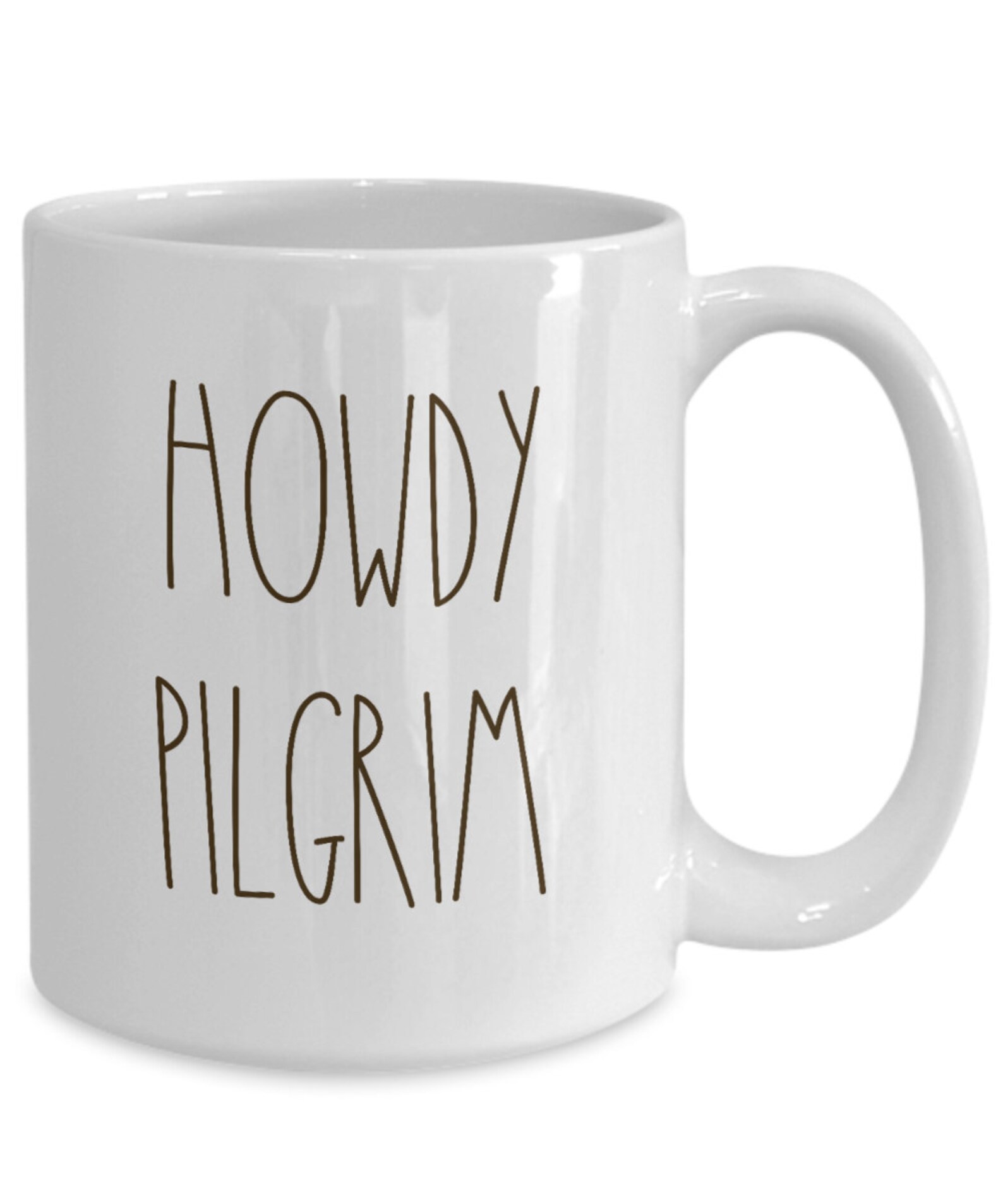 Howdy Pilgrim Thanksgiving Mug Friendsgiving Hostess Gift - Etsy