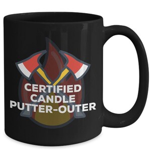 Candle Putter Outer Mug for Firemen Gift for Firefighters EMT - Etsy