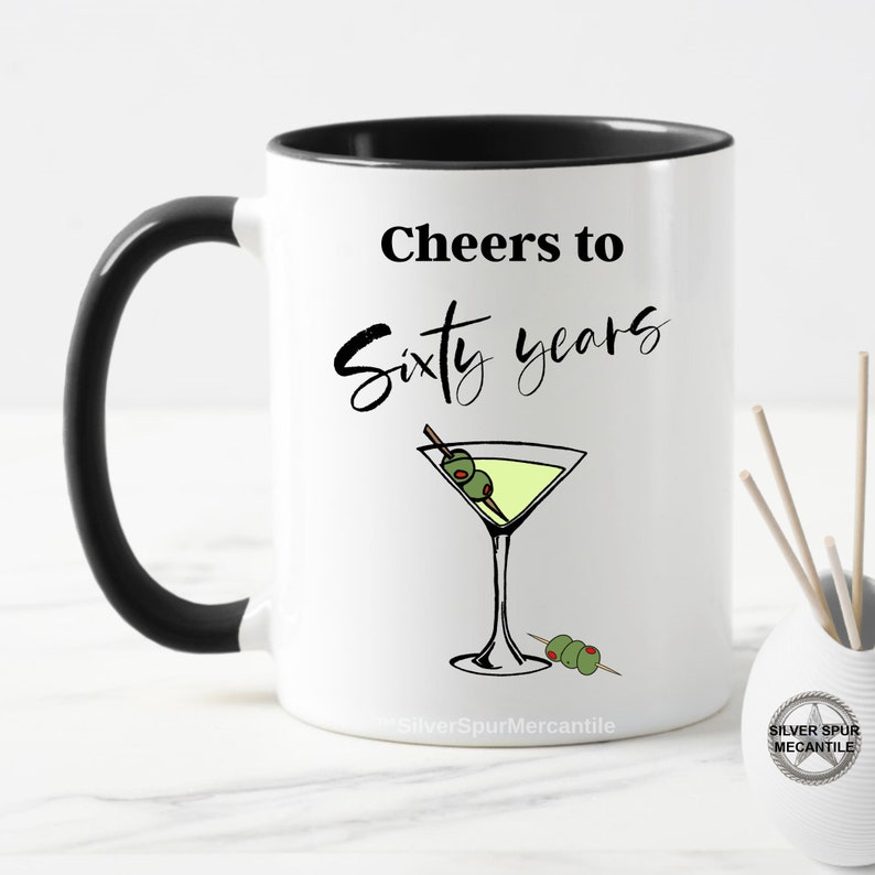 Funny Turning 60 Mug, Sixtieth Birthday Gift, Customized Mug - Etsy