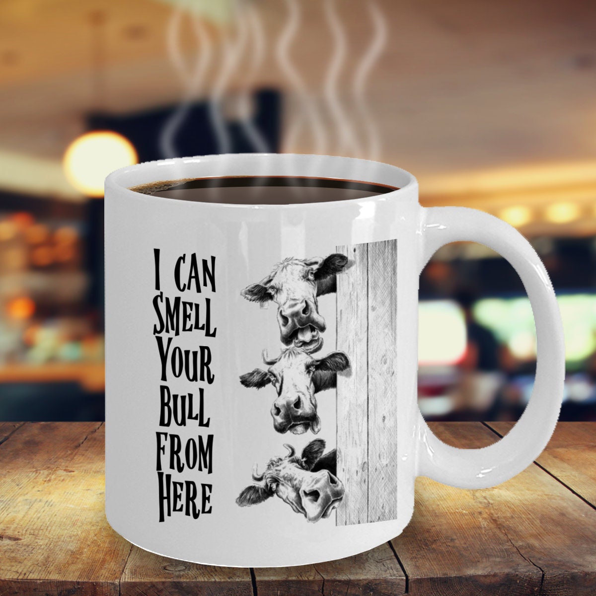 I Can Smell Your Bull From Here Mug Farm Rancher country - Etsy