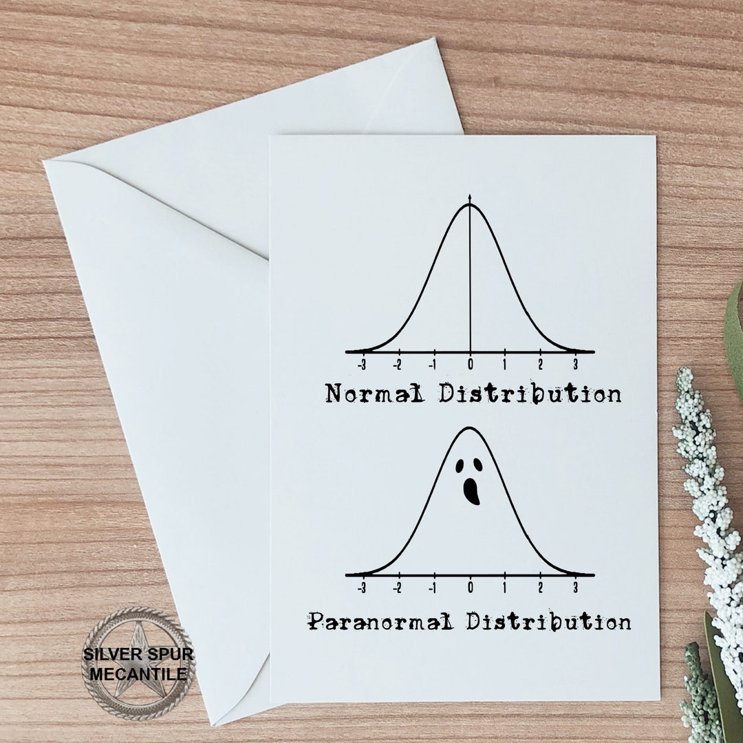 Funny Halloween Card, Spooky Greeting Cards, Fall Gift Card, Autumn ...