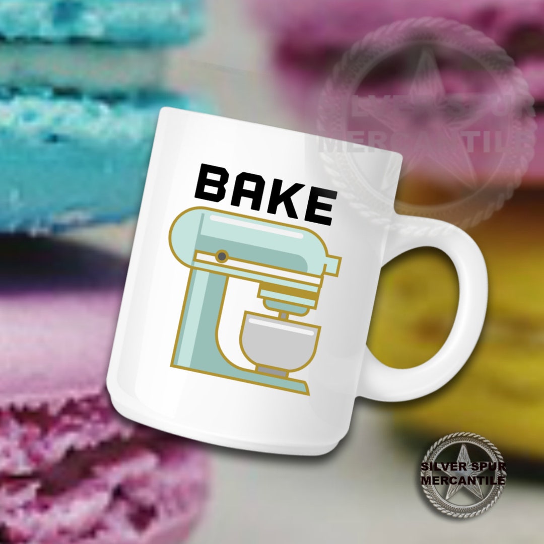 Bake Mug Gift for Bakers Mug for Friends Christmas Cookie Baking Mug ...