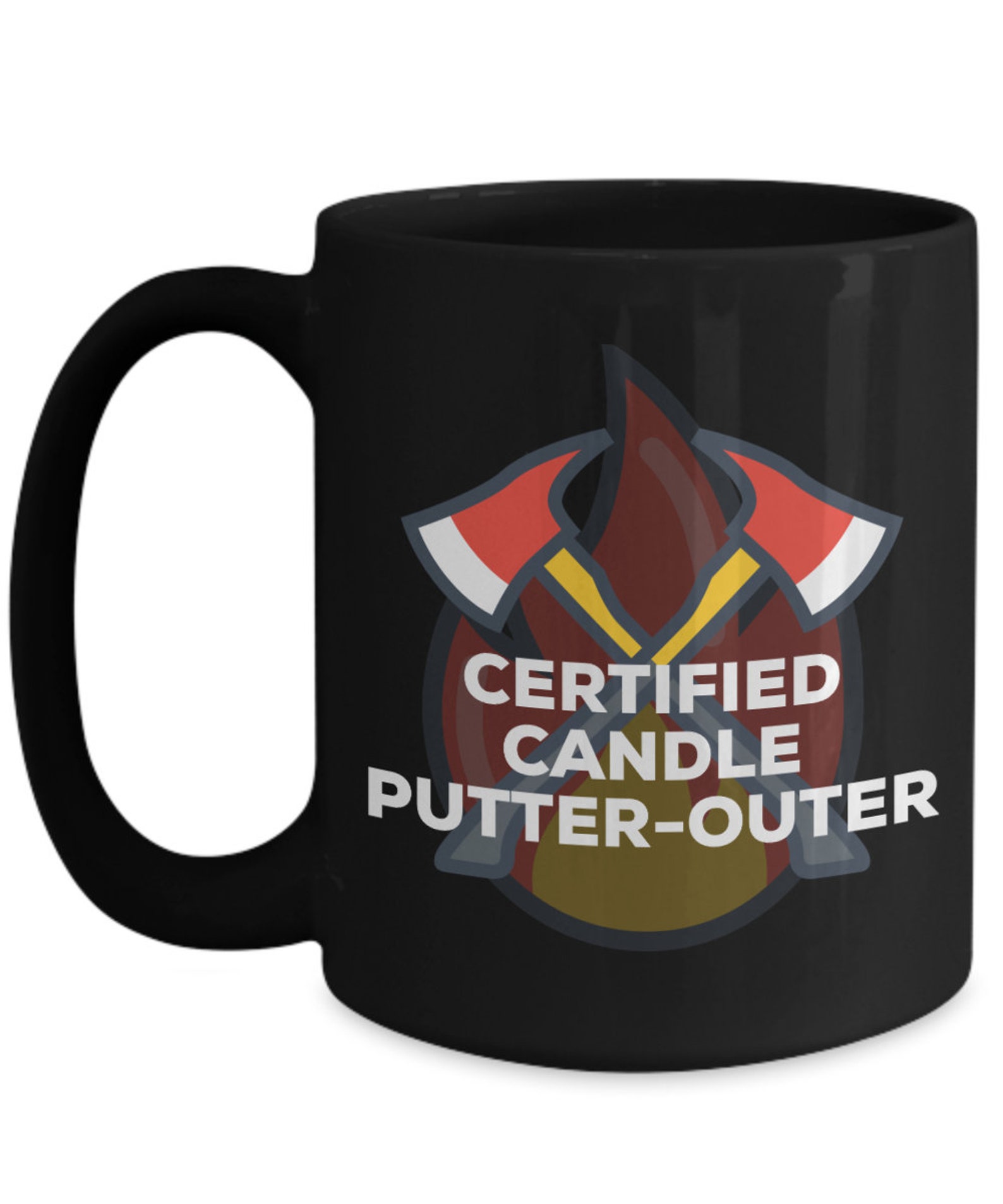 Candle Putter Outer Mug for Firemen Gift for Firefighters EMT | Etsy