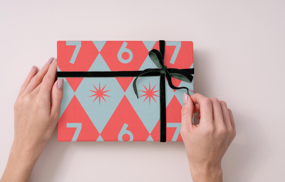 6 7 Christmas DIY Wrapping Paper Printable | Digital Download for ...