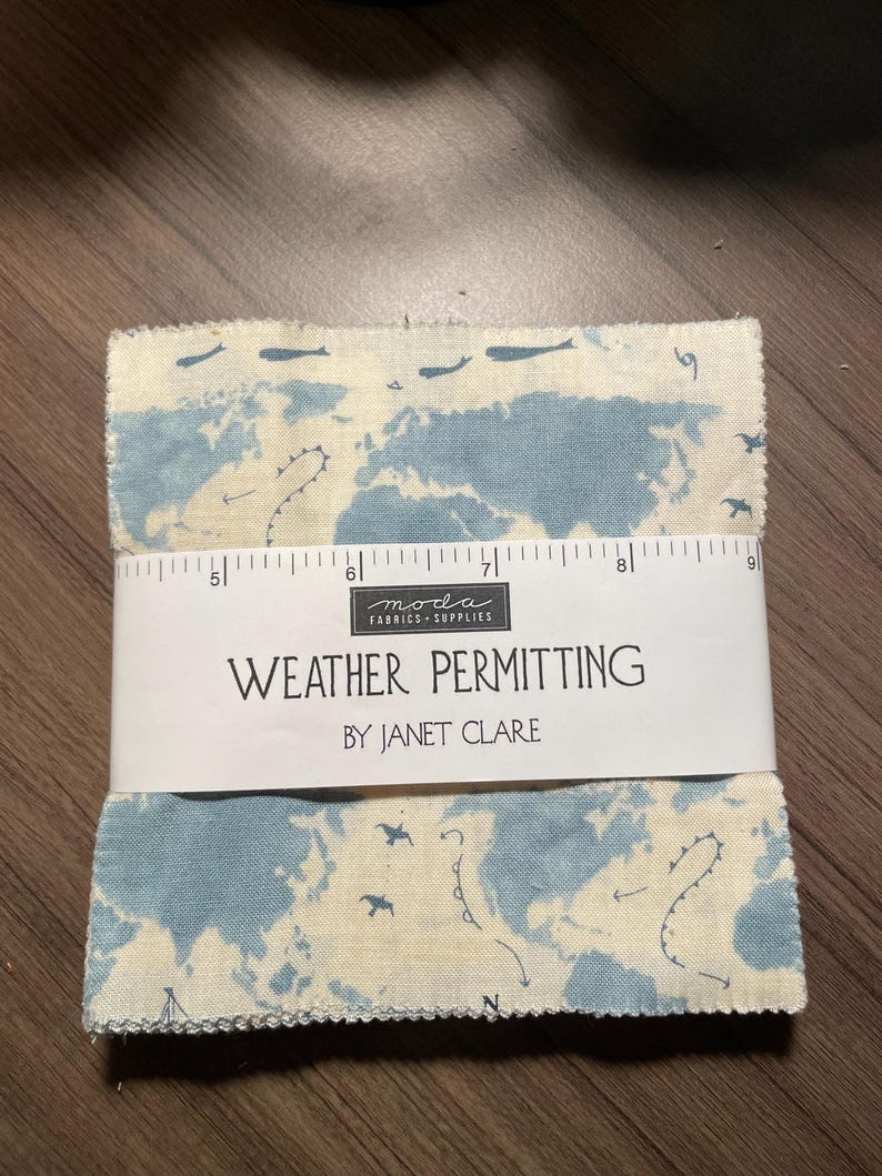 Moda Weather Permitting by Janet Clare Charm Pack - Etsy