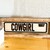 Western Street Sign, Cowgirl/cowboy Way Wood Street Sign Wall Decor ...