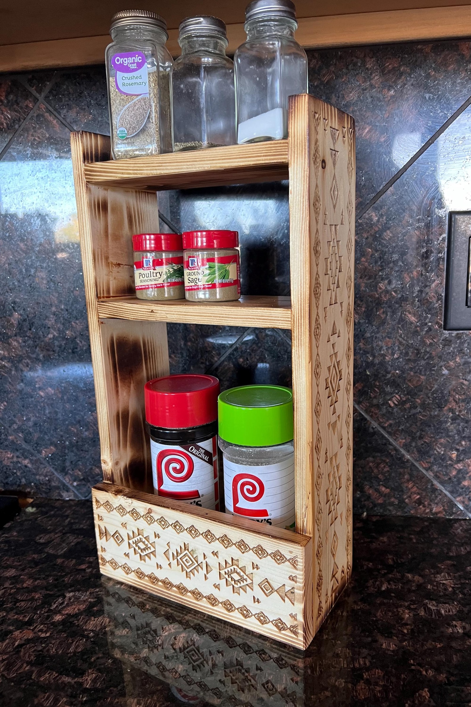 Rustic Wood Western Shelf: Handmade Home Decor Accent Shelf - Etsy