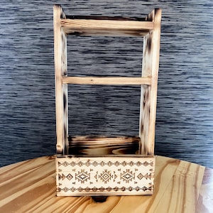 Rustic Wood Western Shelf: Handmade Home Decor Accent Shelf - Etsy