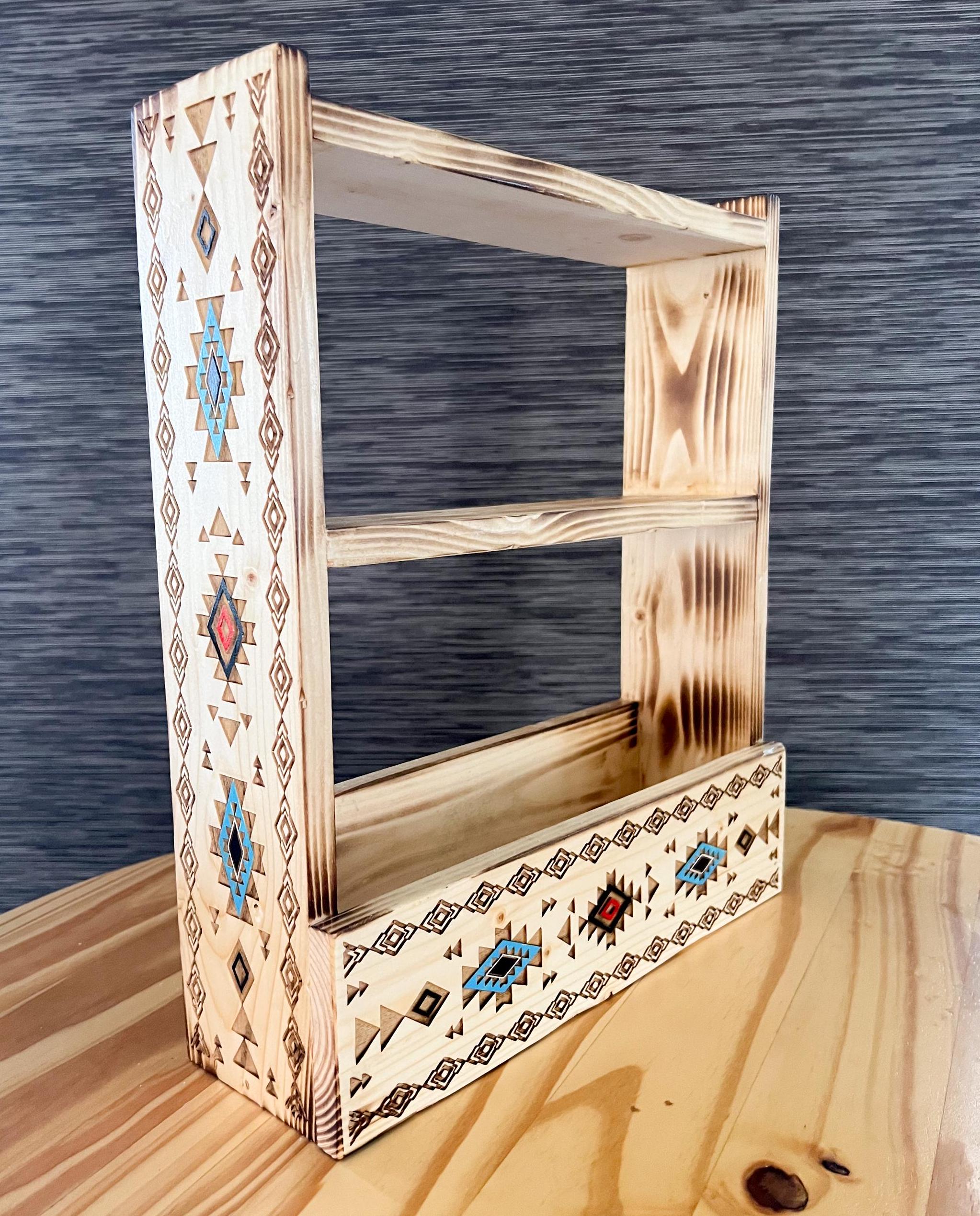 Rustic Wood Western Shelf: Handmade Home Decor Accent Shelf - Etsy