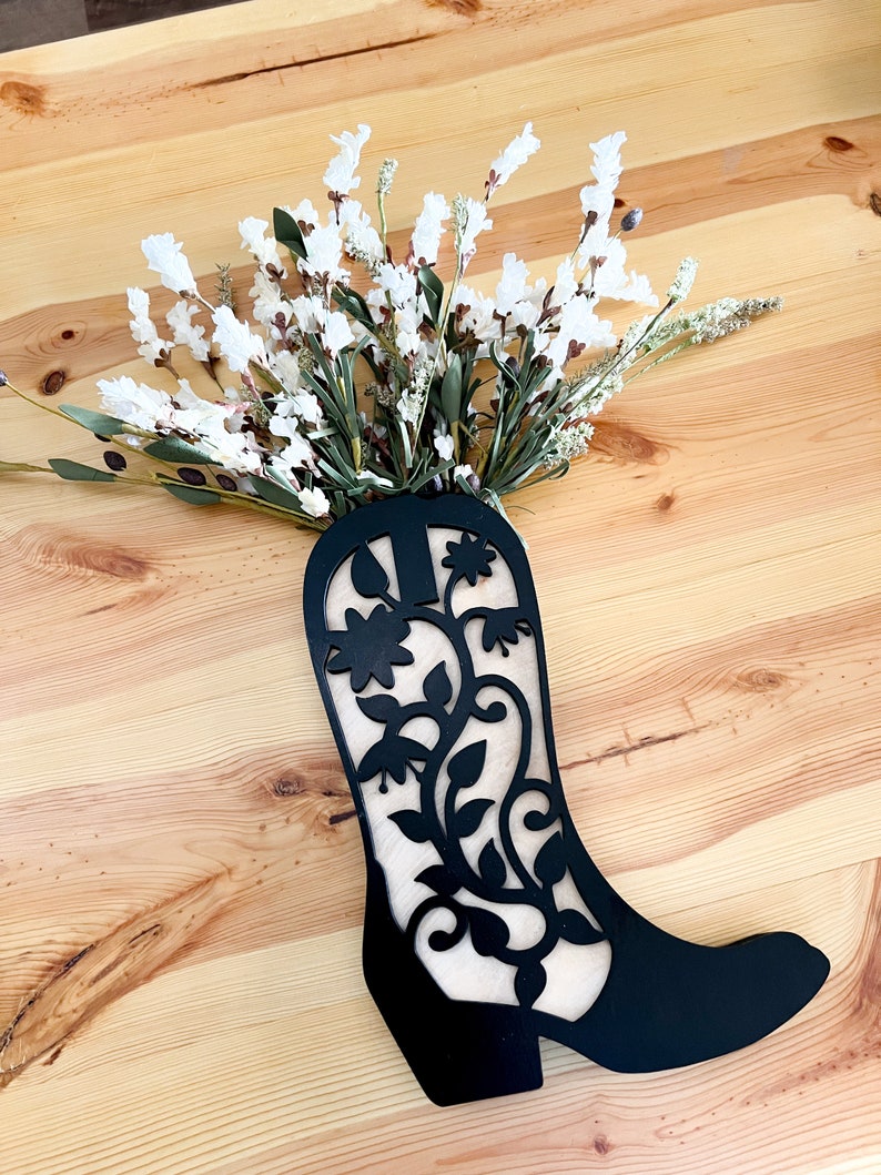 Western Home Decor, Cowgirl Boot Wall Hanging, Cowgirl Decor, Country ...