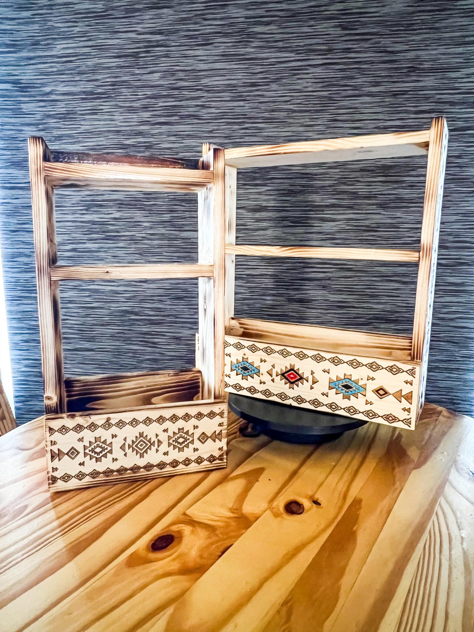 Rustic Wood Western Shelf: Handmade Home Decor Accent Shelf - Etsy