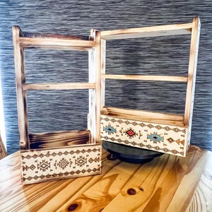 Rustic Wood Western Shelf: Handmade Home Decor Accent Shelf - Etsy