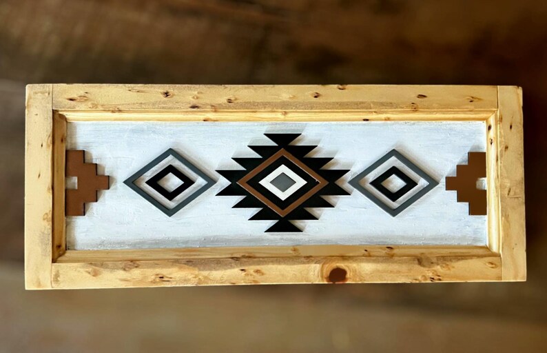 Rustic Southwestern 3D Wood Sign, Boho Western Wall Decor, Farmhouse ...