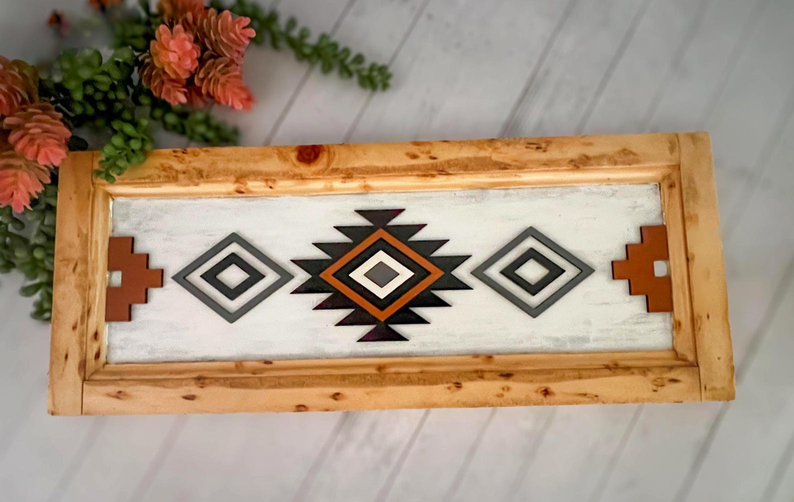 Rustic Southwestern 3D Wood Sign, Boho Western Wall Decor, Farmhouse ...