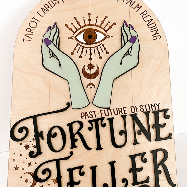 Fortune Teller Sign - Etsy