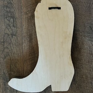 Wooden Cowgirl Boot Wall Vase: Rustic Western Home Decor - Etsy