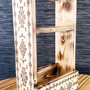 Rustic Wood Western Shelf: Handmade Home Decor Accent Shelf - Etsy
