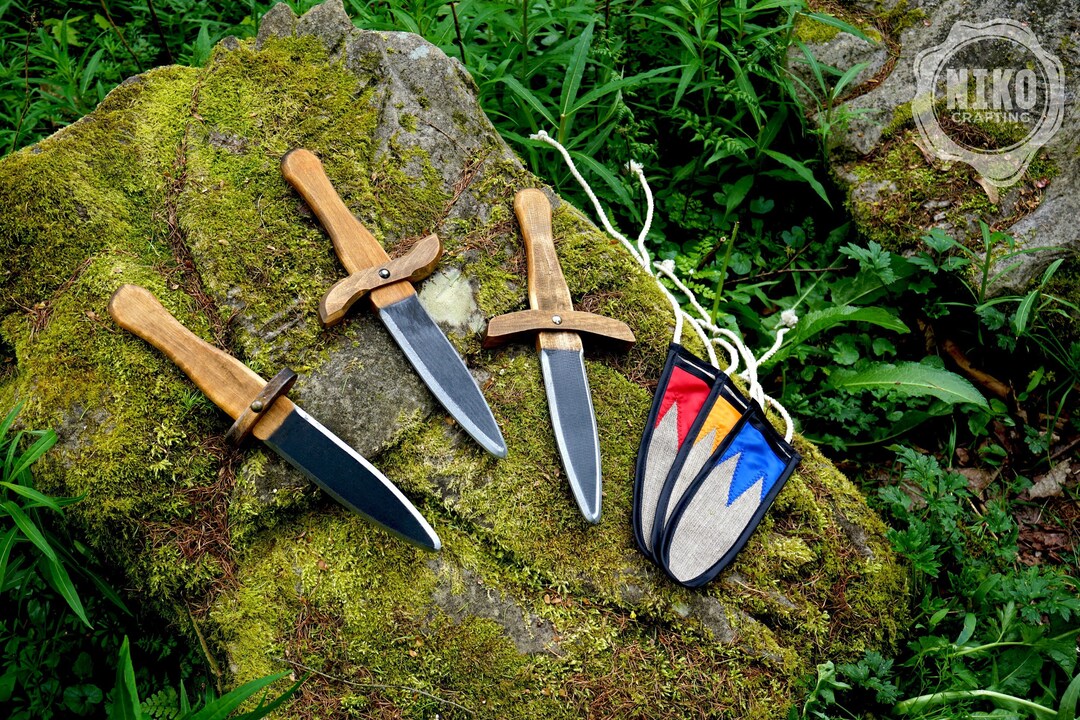 ᚢᛉᚠ Small Wooden Sword With Scabbard FREE Personalization and UK ...