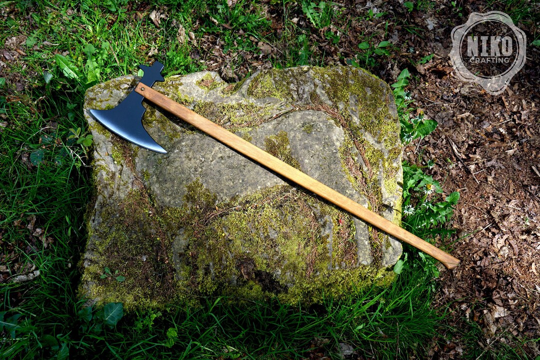 ᚢᛉᚠ Wooden Dane Axe Large Viking Axe FREE Personalization and UK ...