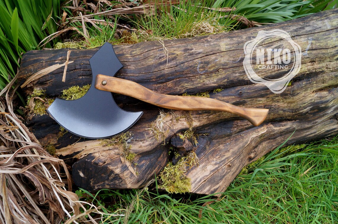 Medieval Axe Wooden Toy Replica FREE Personalization - Etsy UK