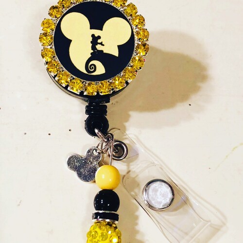 Cars Lightning Mcqueen ID Badge Reel | Etsy