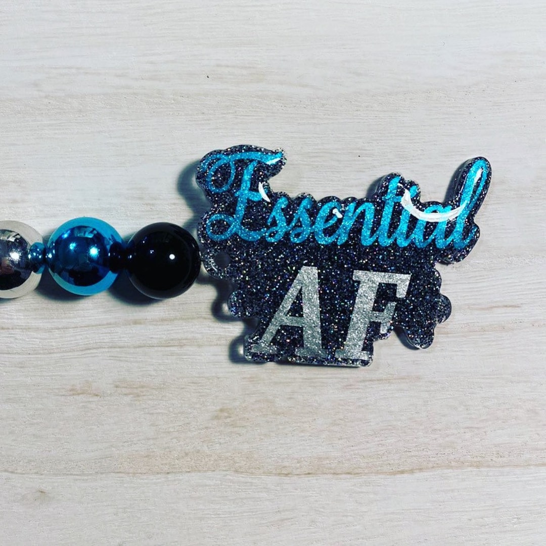 Essential AF Keychain - Etsy