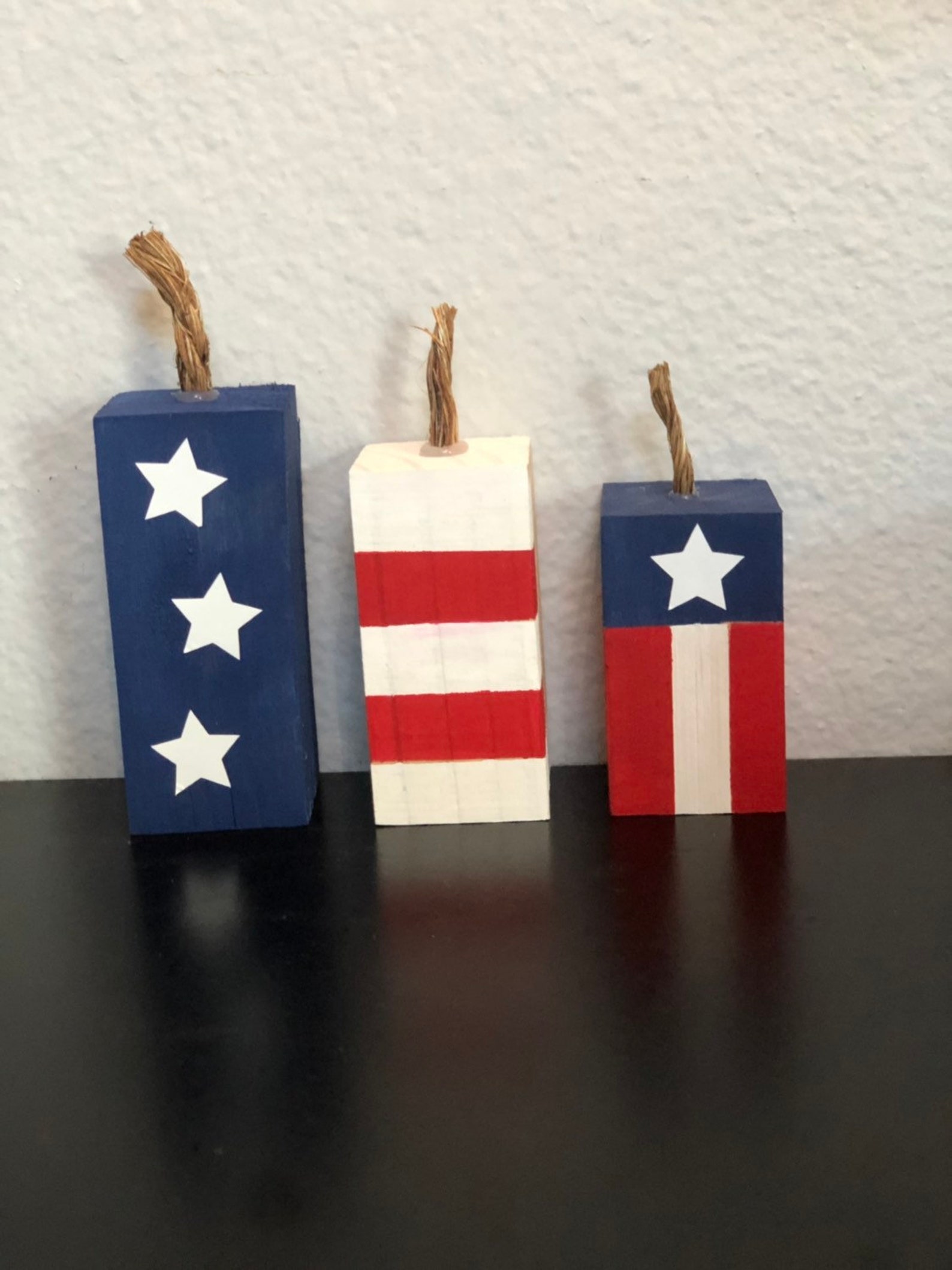 Wood Firecrackers Decor | Etsy