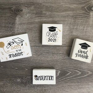 Graduation Tiered Tray Decor - Etsy