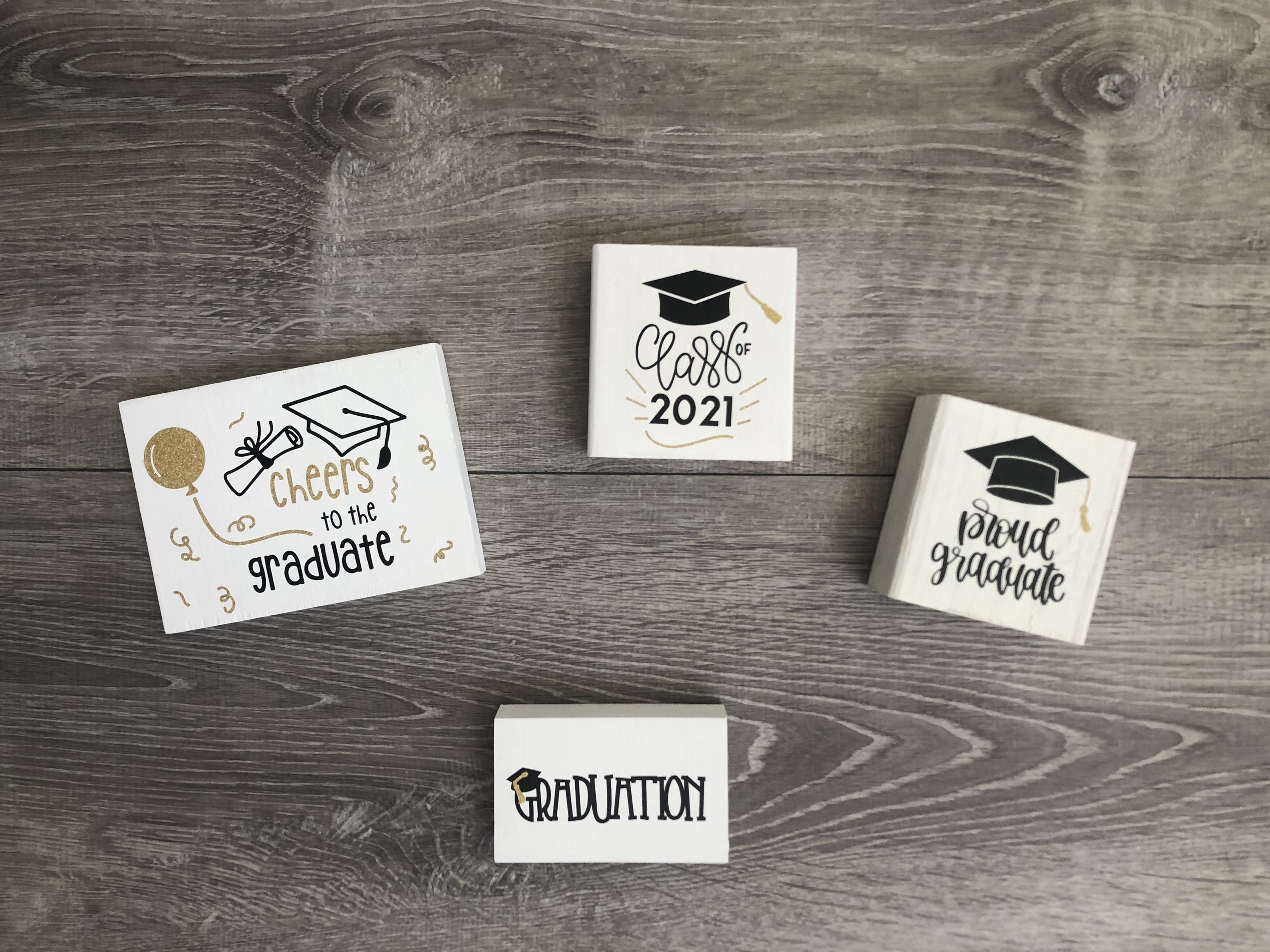 Graduation Tiered Tray Decor | Etsy